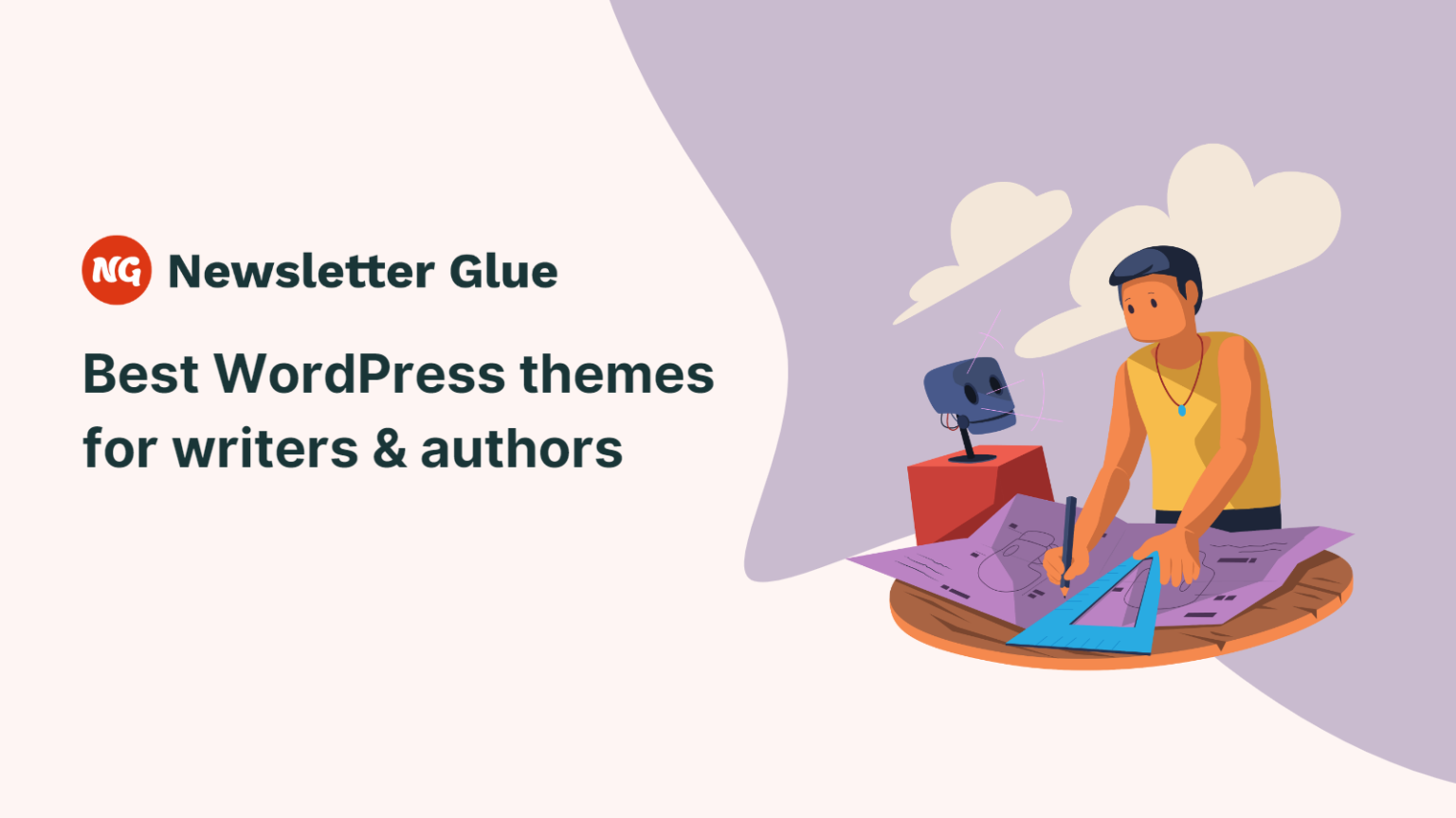 Best WordPress themes for writers & authors [All Free]